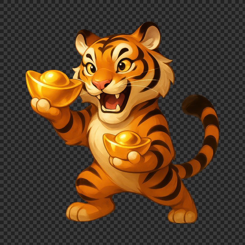 Tiger Body PNG Cartoon Images | Free Photos, PNG Stickers, Wallpapers ...