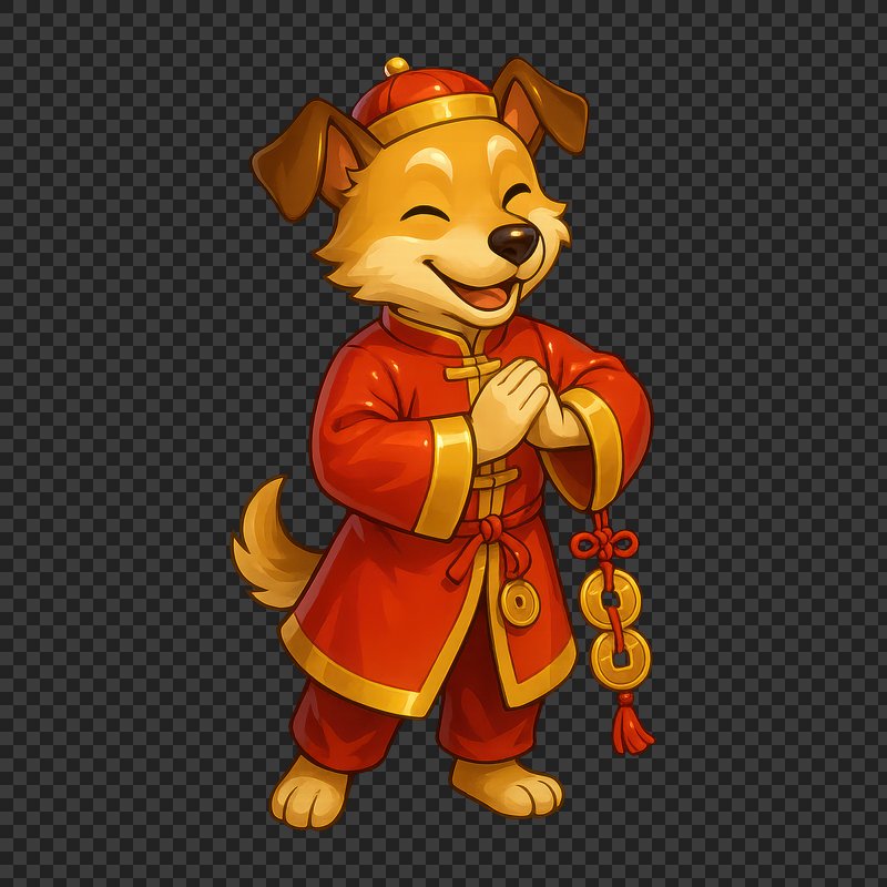 Full Dog Cartoon PNG Cute Animal Images | Free Photos, PNG Stickers ...