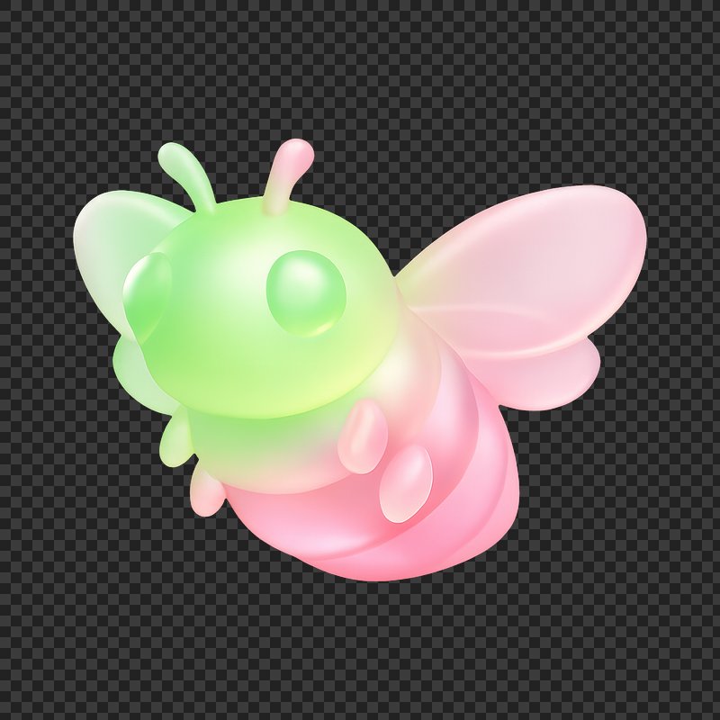 Bee Lights Cute Design Cartoon Insect Images | Free Photos, PNG ...