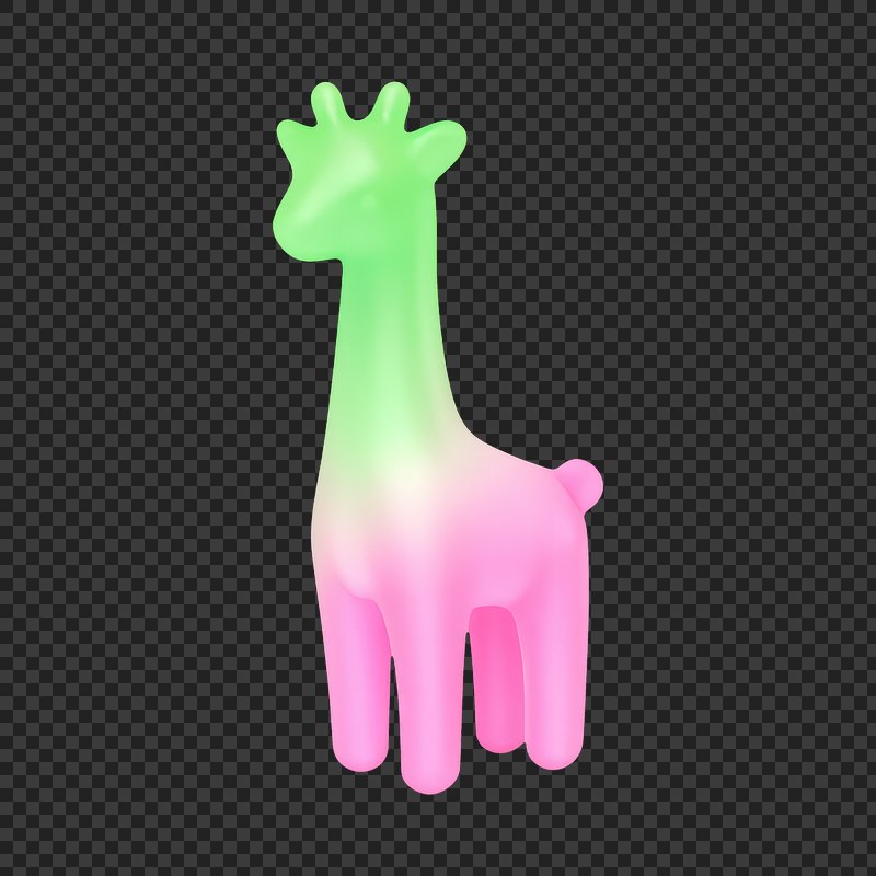 Colorful+giraffe Design Images | Free Photos, PNG Stickers, Wallpapers ...
