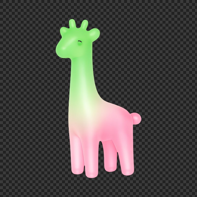 Green+giraffe Animal Images | Free Photos, PNG Stickers, Wallpapers ...