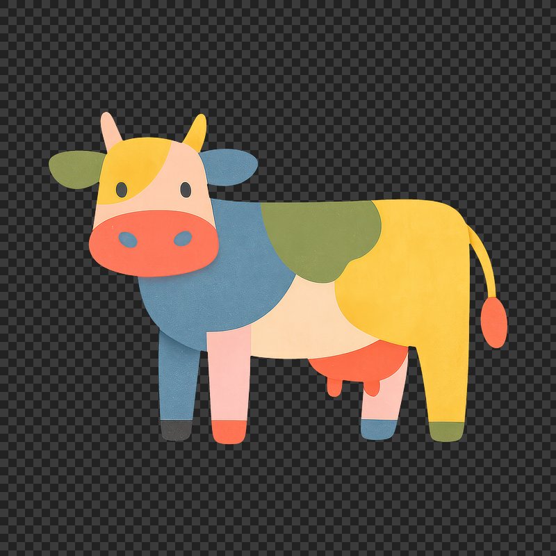 Farm Background Cow Illustration Images | Free Photos, PNG Stickers ...