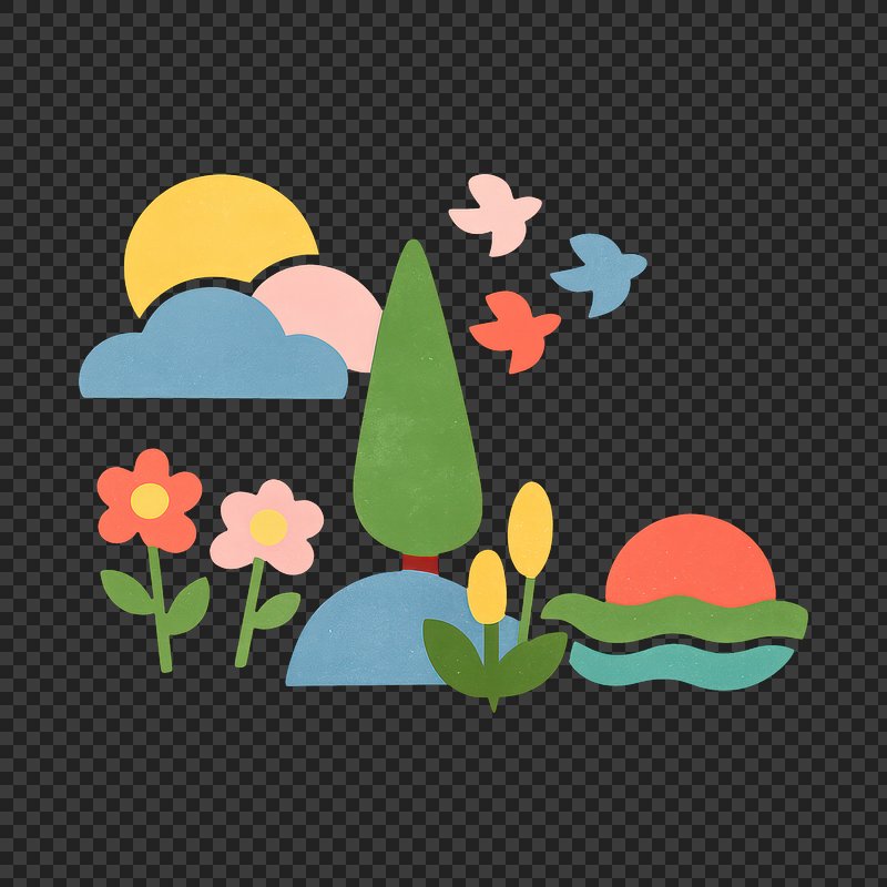 Cloud+of+birds Tree Landscape Images | Free Photos, PNG Stickers ...