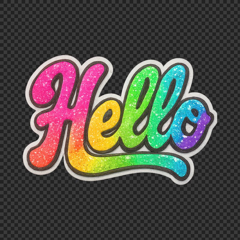 Sticker+hello Isolated Images | Free Photos, PNG Stickers, Wallpapers ...