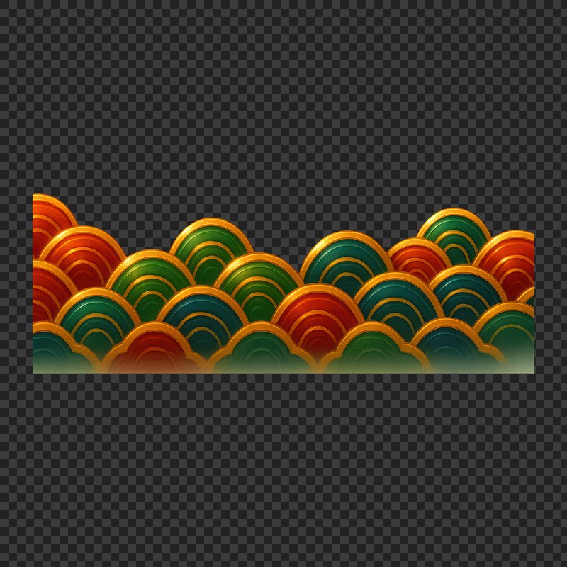 Wave Chinese Border Images | Free Photos, PNG Stickers, Wallpapers ...