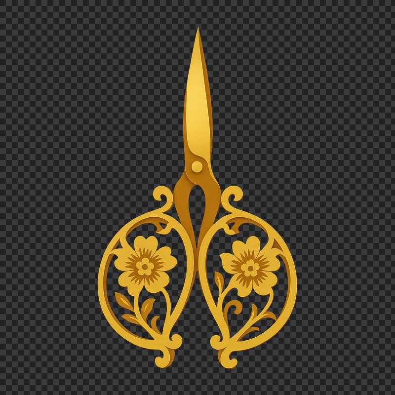 Gold Scissors Illustration Images | Free Photos, PNG Stickers ...