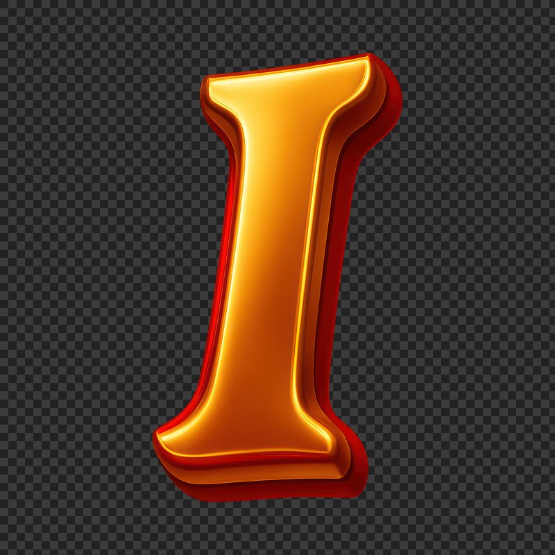 Gold Alphabet Letter I Cloud Images | Free Photos, PNG Stickers ...