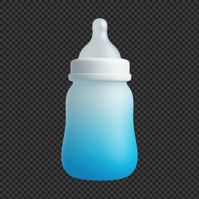 Baby+bottle+glass PNG Images | Free Photos, PNG Stickers, Wallpapers ...