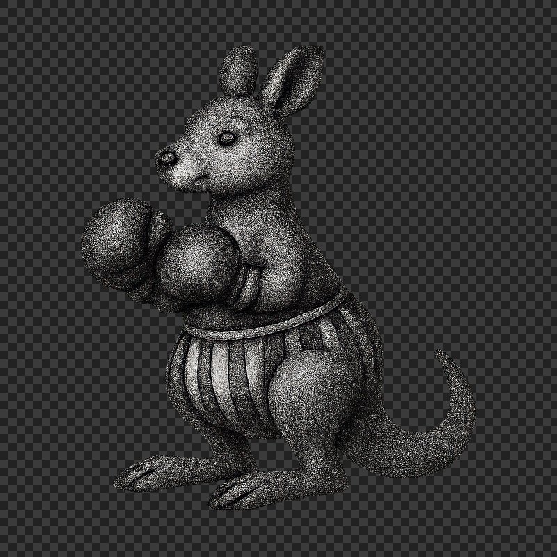Vintage Kangaroo Isolated Design Images | Free Photos, PNG Stickers ...