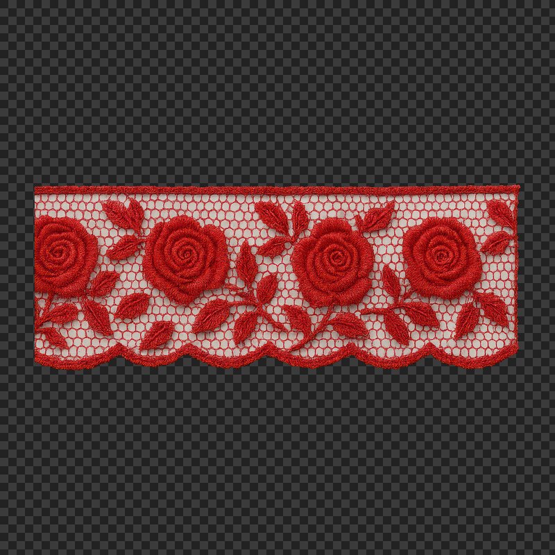 Rose Embroidery PNG Images | Free Photos, PNG Stickers, Wallpapers ...