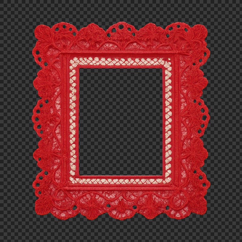 Red Photo Frame PNG Textures Images | Free Photos, PNG Stickers ...