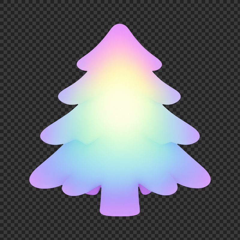 Silhouette Christmas Tree Design Images | Free Photos, PNG Stickers ...