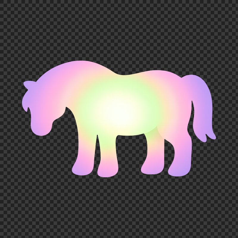 White Horses PNG Background Light Aesthetic Images | Free Photos, PNG ...