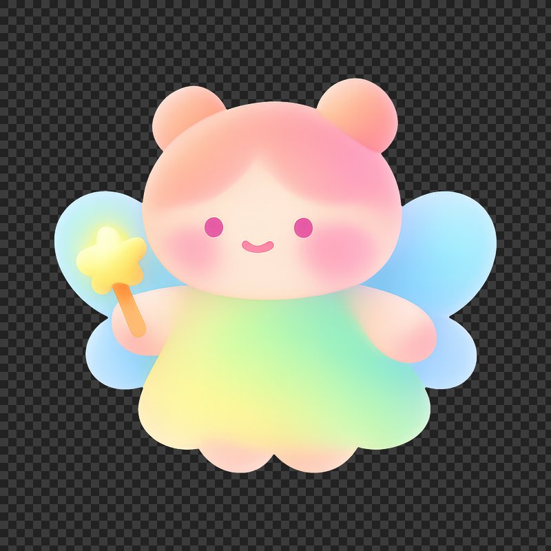 Aesthetic Fairy PNG Texture Style Gradients Images | Free Photos, PNG ...