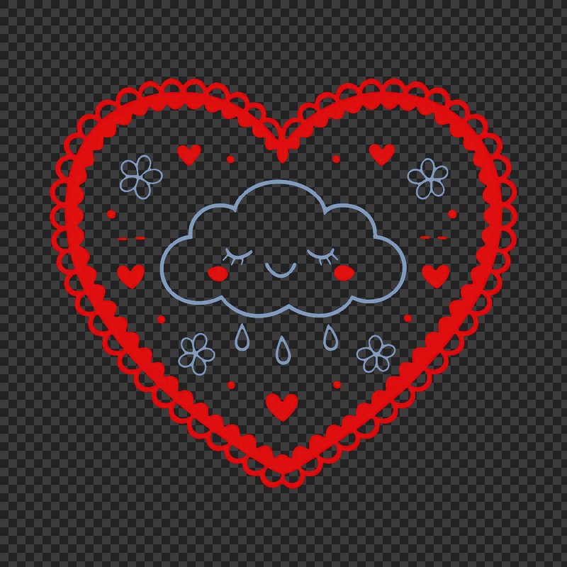 Cloud+love Aesthetic Background Design Heart Images | Free Photos, PNG ...