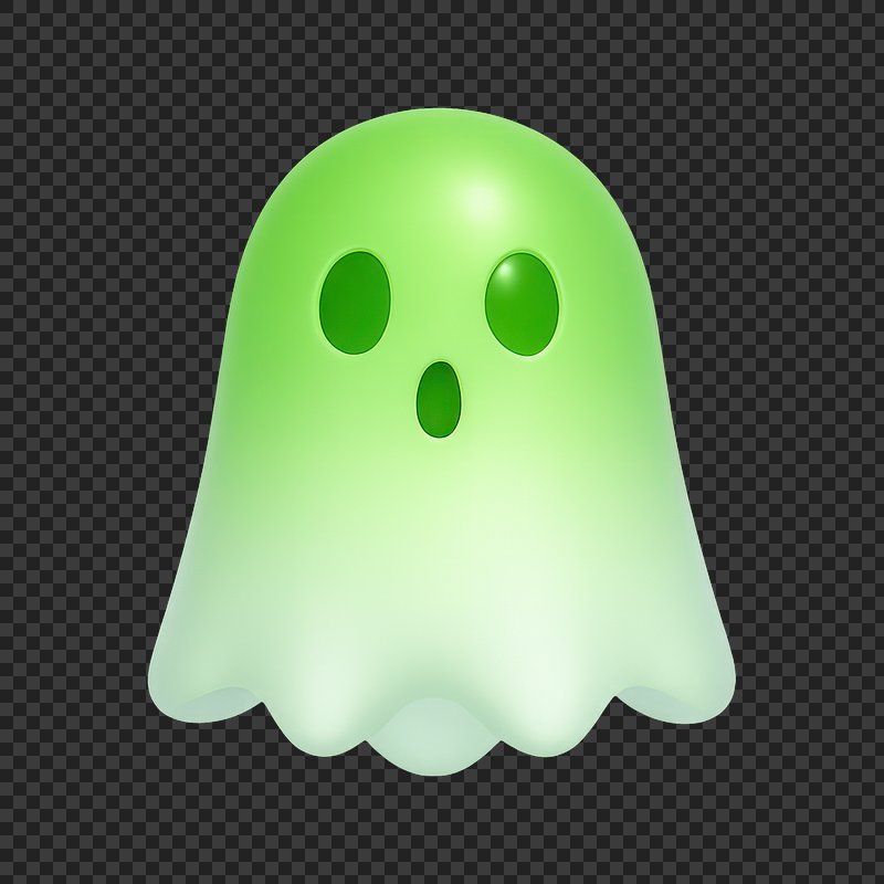 Green Ghost Gradient Design Background PNG Images | Free Photos, PNG ...