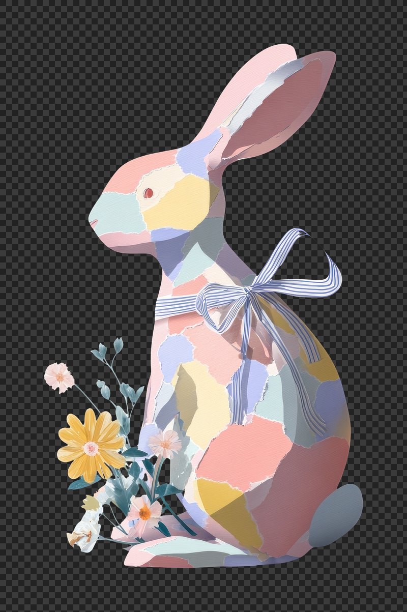 Abstract Flower Ripped Paper Collage PNG Images | Free Photos, PNG ...