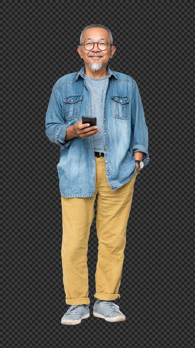 Senior Using Technology Photo Images | Free Photos, PNG Stickers ...