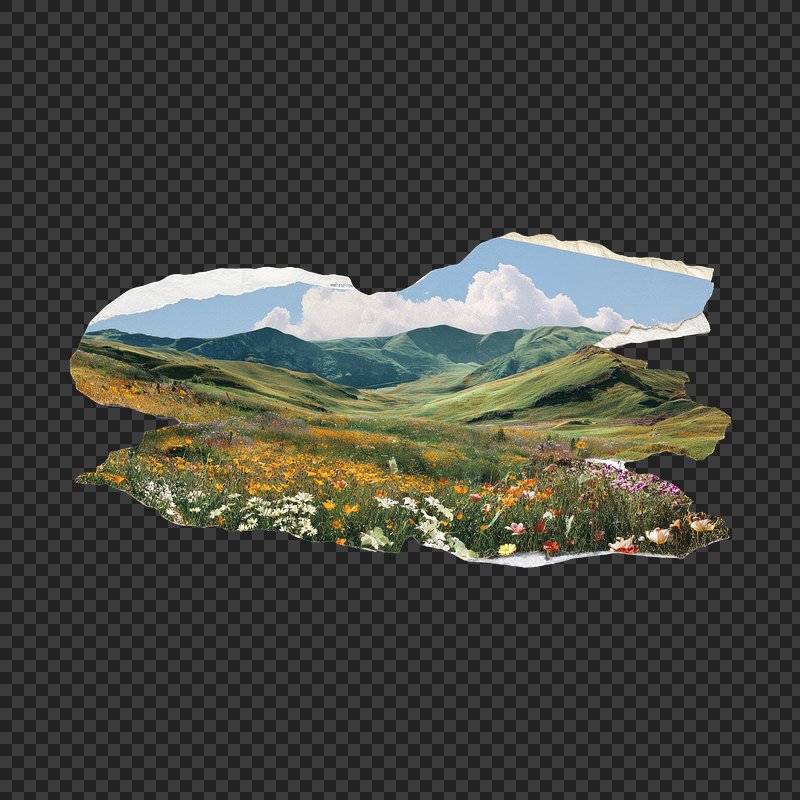 Mountainous Transparent Illustration Images | Free Photos, PNG Stickers ...