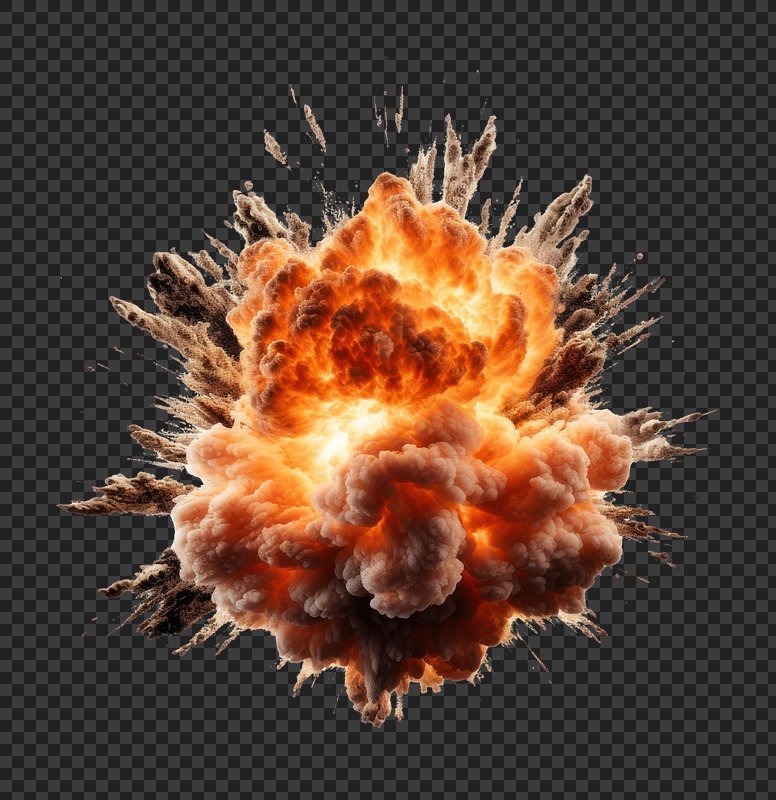 Explosion Impact Photo Dynamic Smoke Images | Free Photos, PNG Stickers ...
