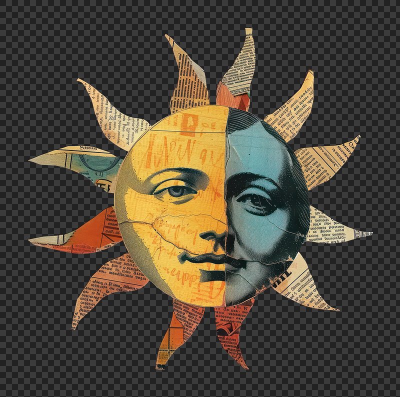 Newspaper Cutouts Collage Design Images | Download Free Design ...