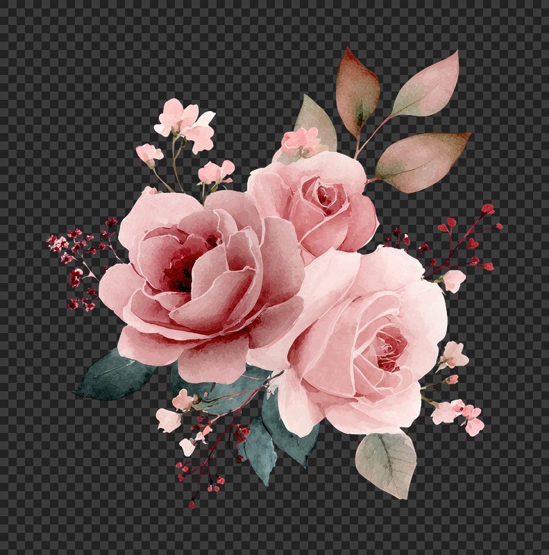 Solid Rose PNG Flower Images | Free Photos, PNG Stickers, Wallpapers ...