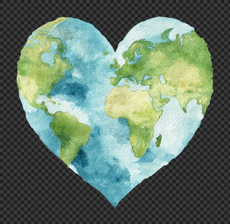 Paper Planets Texture Earth Heart Images | Download Free Design ...
