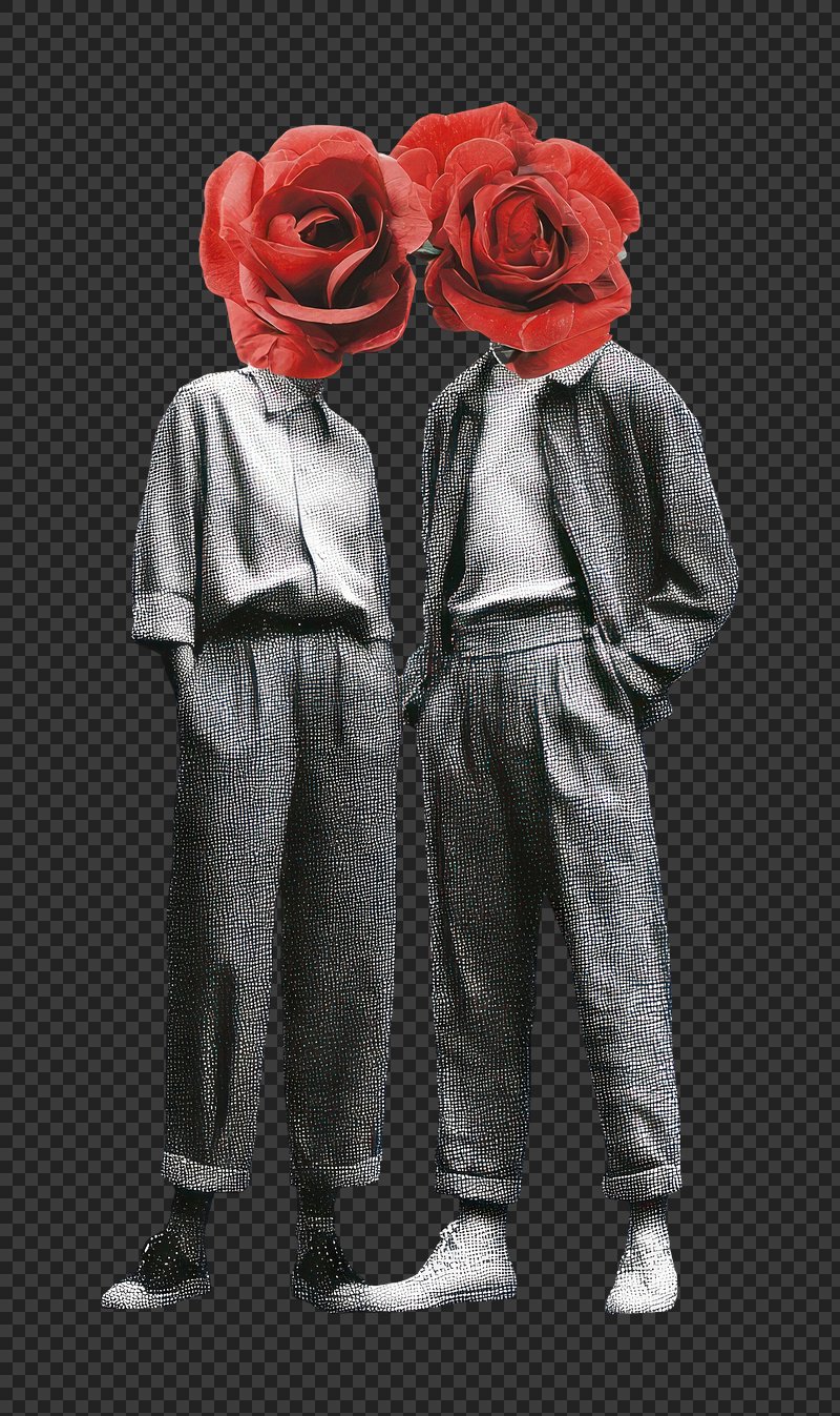 Face Collage Flower Floral Design Images | Free Photos, PNG Stickers ...