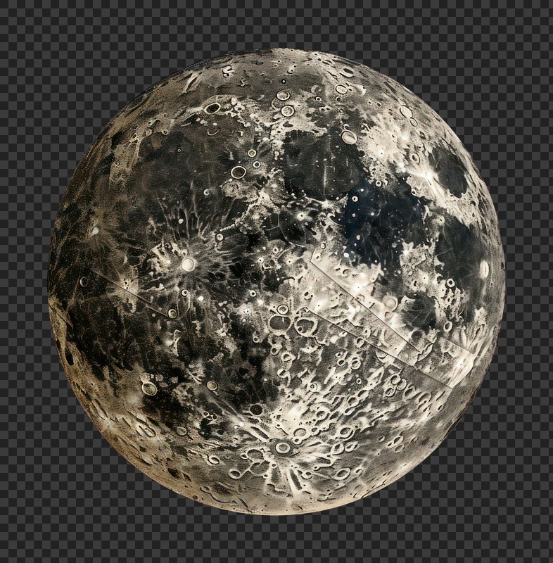 Vintage Celestial Art PNG Moon Texture Images | Free Photos, PNG ...