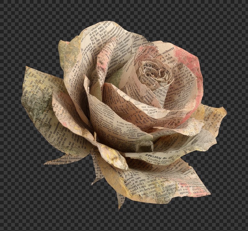 Leaves And Paper Background Design Flower Images | Download Free Design ...