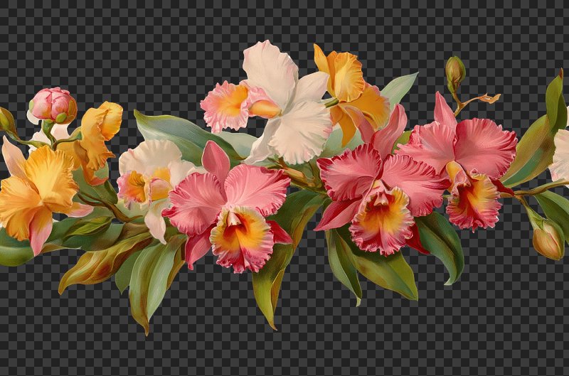 Flower Design Border Wallpaper Floral Leaves Images | Download Free ...