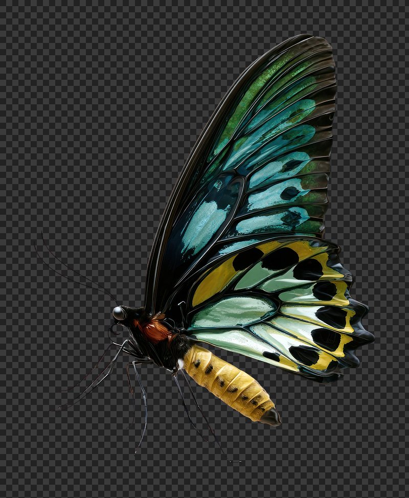 Photorealistic Butterfly Images | Free Photos, PNG Stickers, Wallpapers ...