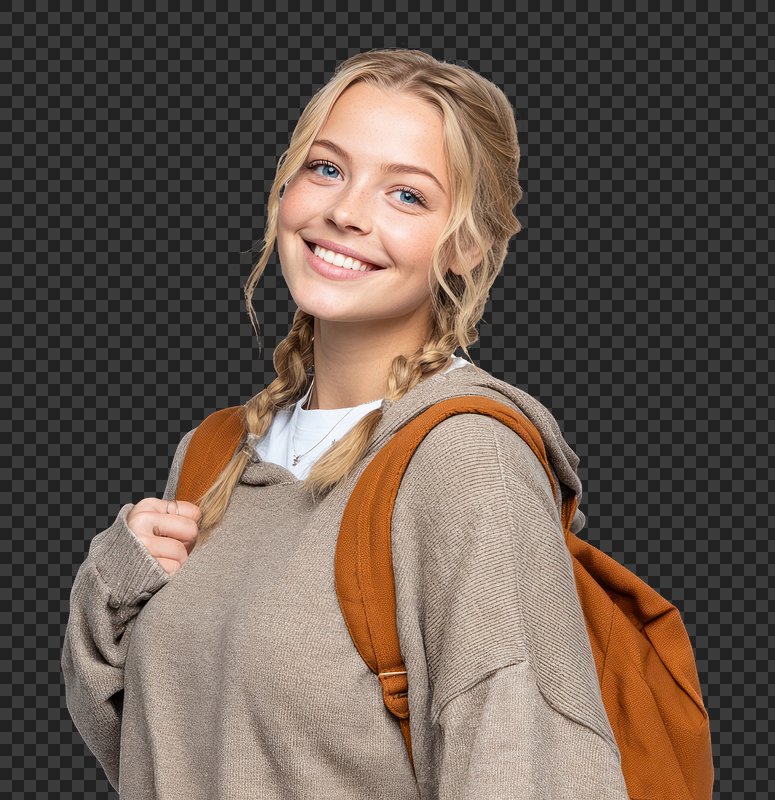 School Confident Backpack Standing Images | Free Photos, PNG Stickers ...