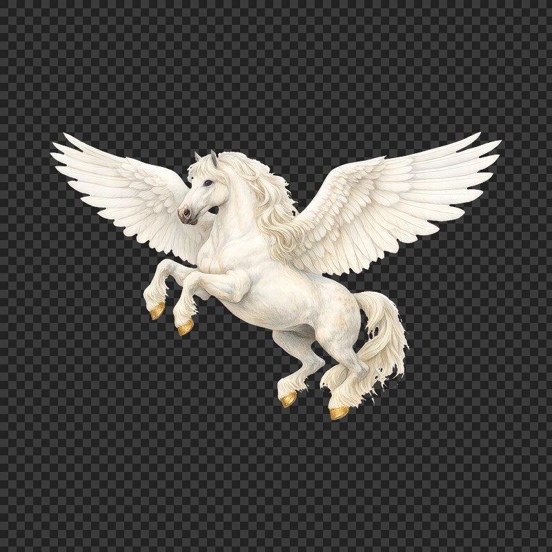 White Horses PNG Gradient Art Texture Images | Free Photos, PNG ...