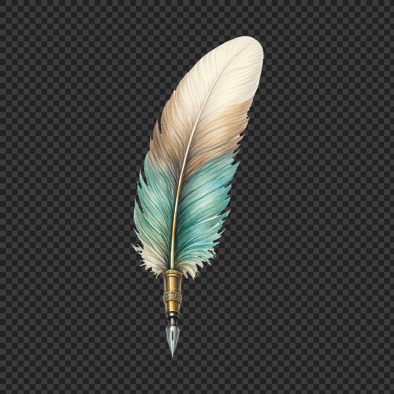 Feather And Quill PNG Images | Free Photos, PNG Stickers, Wallpapers ...