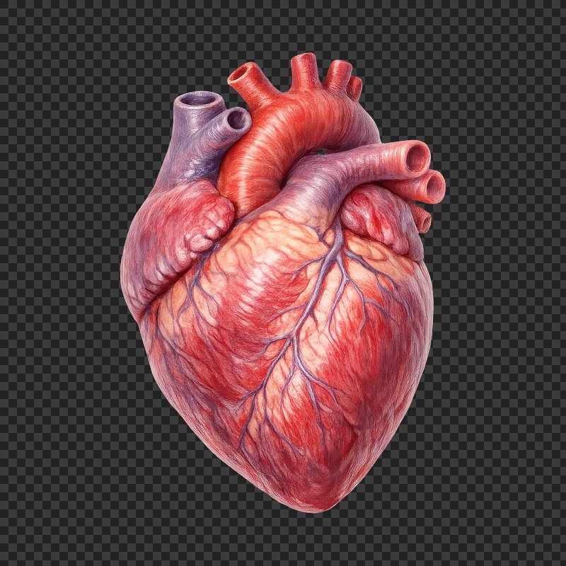 Drawing Of Anatomical Hand PNG Heart Images | Free Photos, PNG Stickers ...