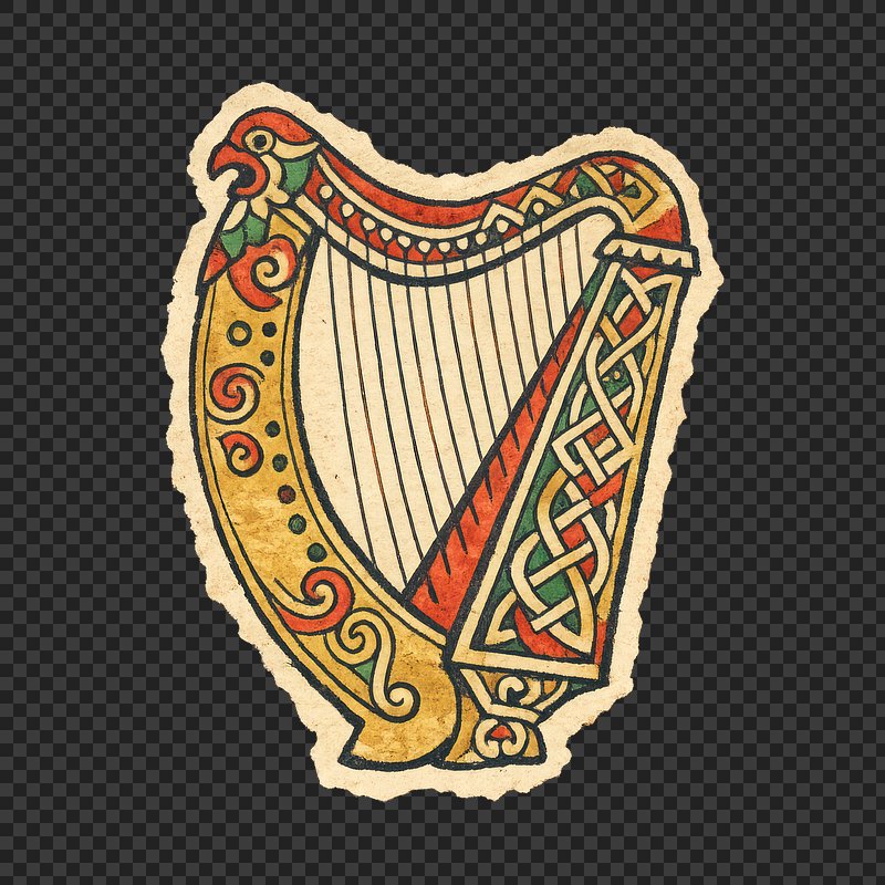 Harp Vintage Isolated Images | Free Photos, PNG Stickers, Wallpapers ...