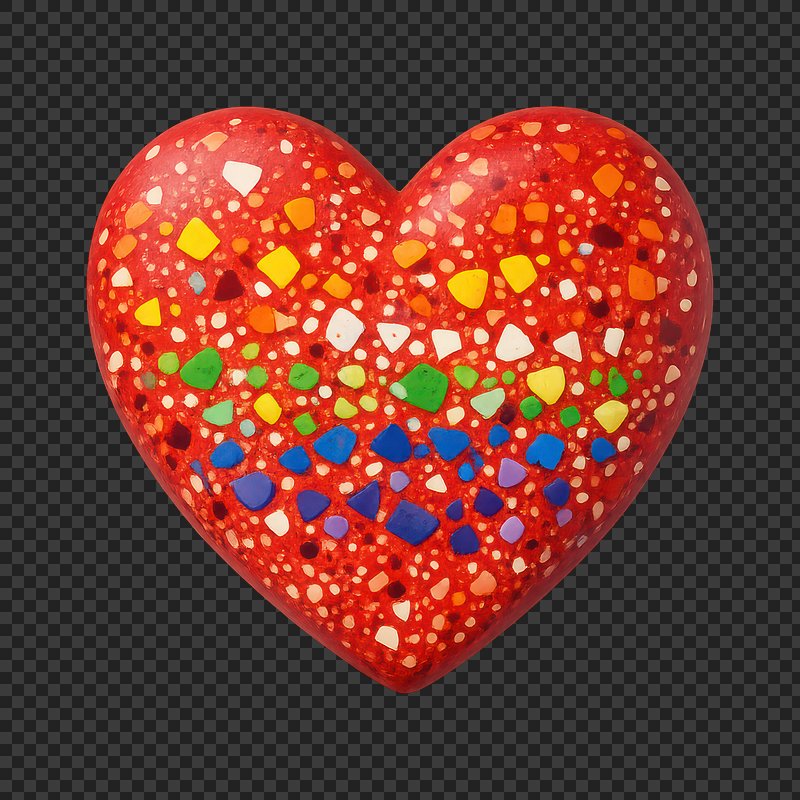 Heart Mosaic Design Images | Free Photos, PNG Stickers, Wallpapers ...
