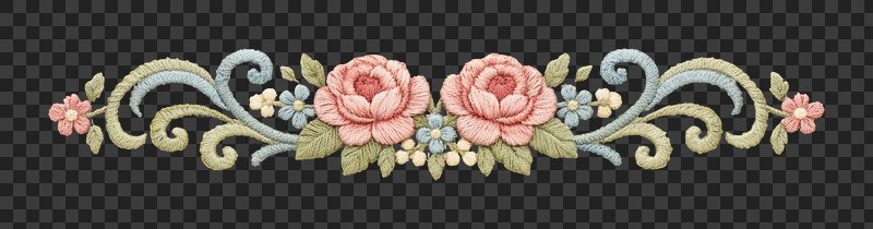 Classic Rose Vintage Border PNG Shadow Images | Free Photos, PNG ...