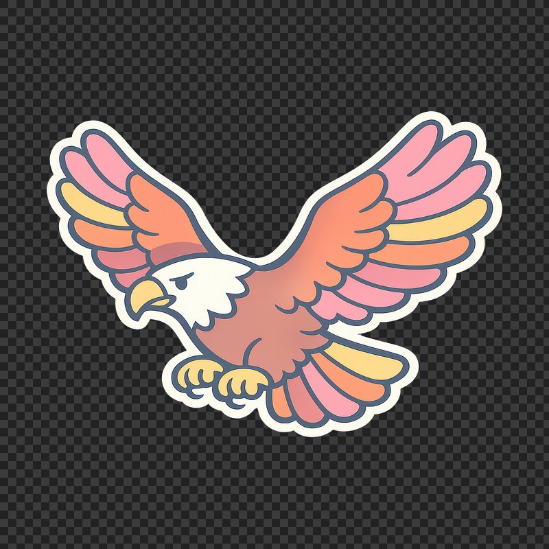 White Eagles Illustration Bird PNG Images | Free Photos, PNG Stickers ...