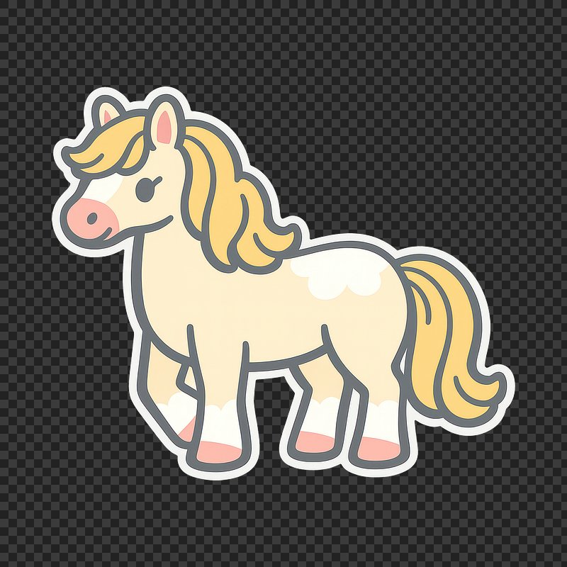 Pony+cartoon Animal Images | Free Photos, PNG Stickers, Wallpapers ...