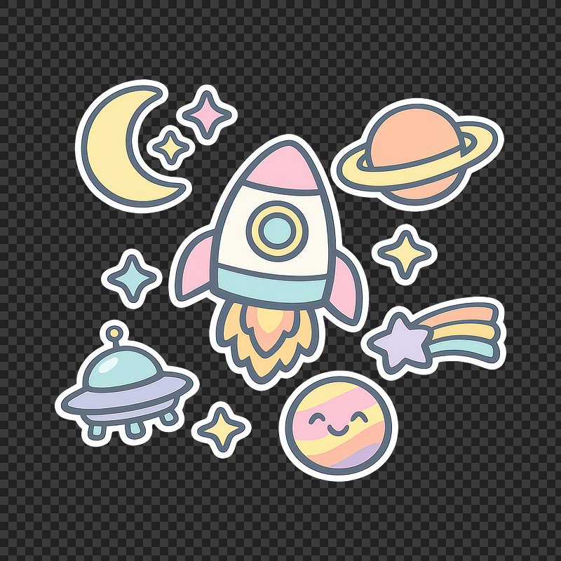 Moon+cartoon Graphic Images | Free Photos, PNG Stickers, Wallpapers ...