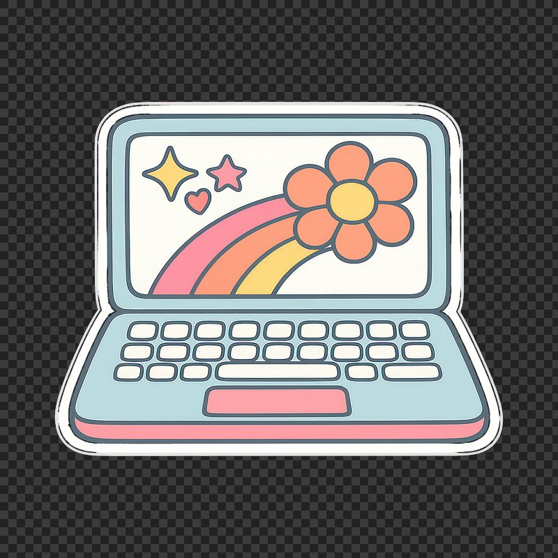Laptop+stickers Design Images | Free Photos, PNG Stickers, Wallpapers ...