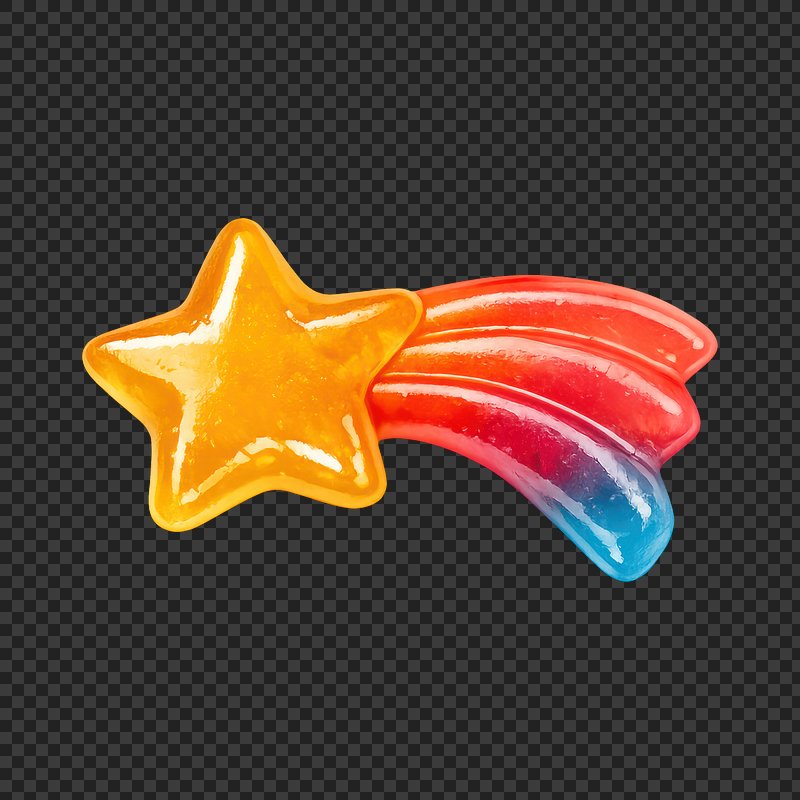 Star Candy PNG Isolated Art Images | Free Photos, PNG Stickers ...