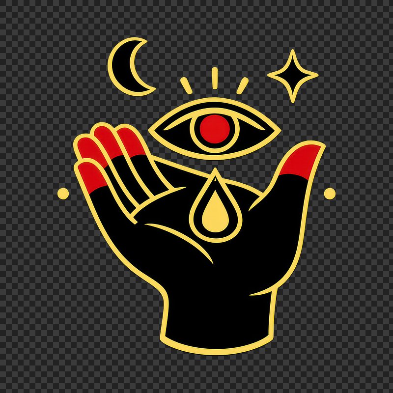 Hands Moon Shadow Illustration Images | Free Photos, PNG Stickers ...