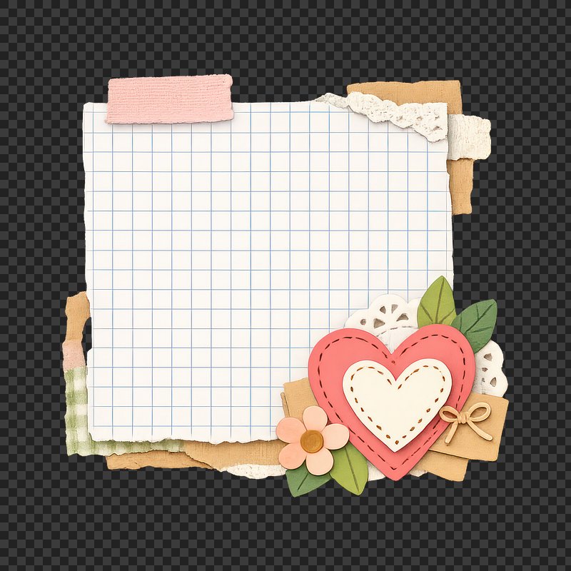 Vintage Paper Scrapbook Aesthetic Shadow PNG Images | Free Photos, PNG ...