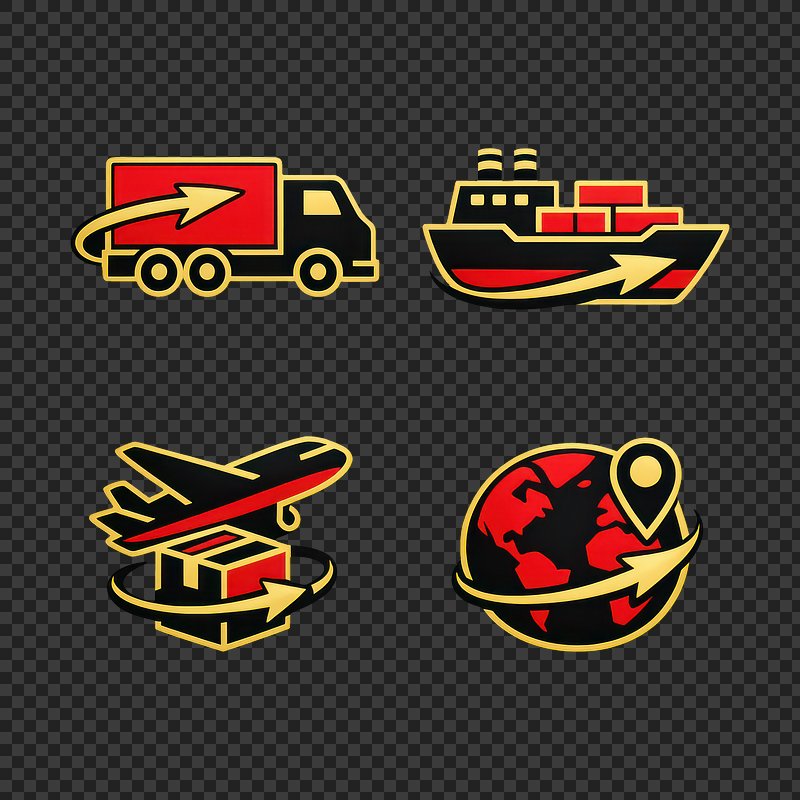 Ship+icon Isolated Gradient Transparent Black Gold Images | Free Photos ...