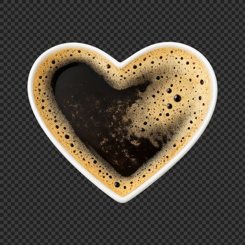 Foam+art+coffee Heart PNG Images | Free Photos, PNG Stickers ...