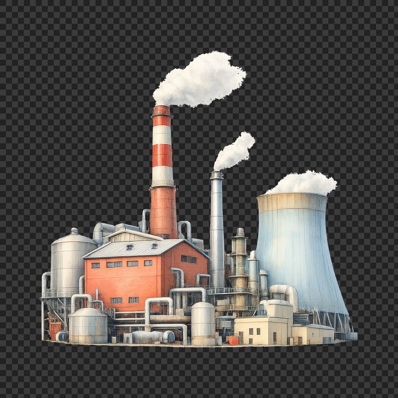 Plant Power Industry Pollution Chimney Architecture Images | Free ...