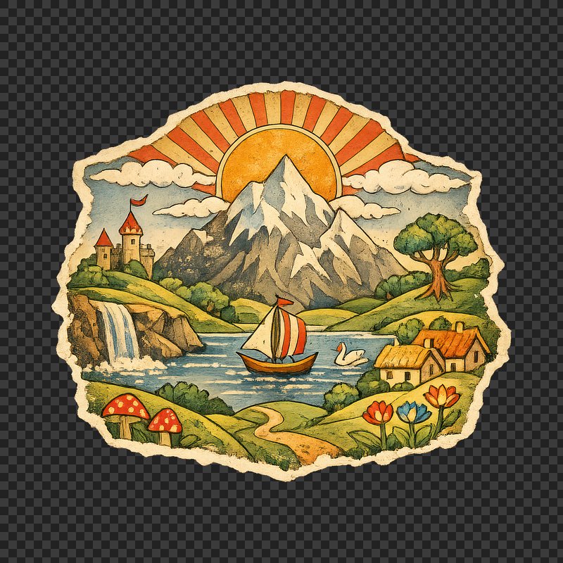 Fantasy Boat PNG Transparent Texture Images | Free Photos, PNG Stickers ...